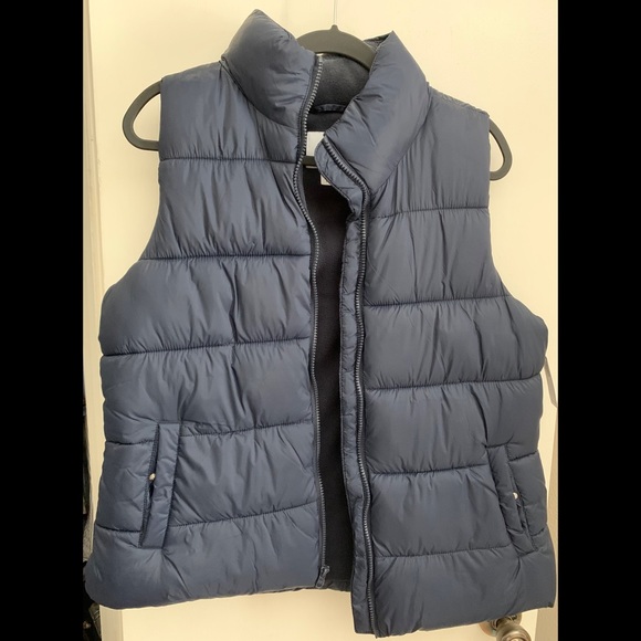 Old Navy | Jackets & Coats | Nwt Womens Old Navy Puffer Vest Navy Color Large Size | Poshmark